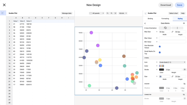 Free Scatter Plot Maker - Create Your Own Scatterplot Online | Datylon